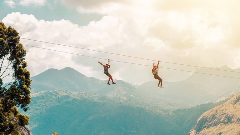 Flying Ziplining Sri Lanka - Sri Lanka Travel Places